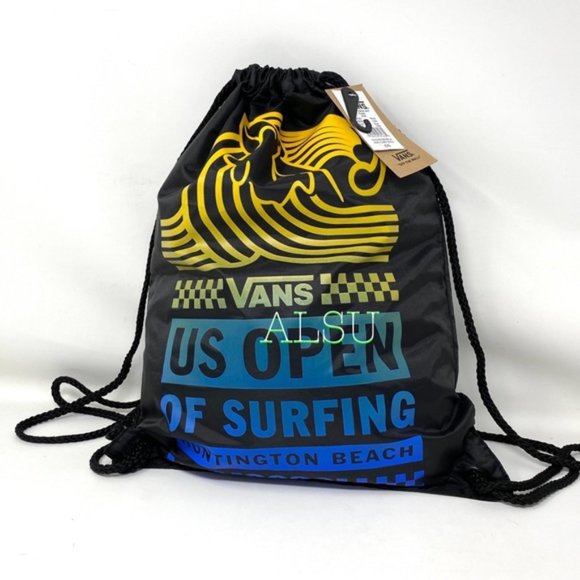 Vans | Bags | Vans Sale 220 Vuso Cinch Shoe Bag Black Vn0a5dzmblk ...